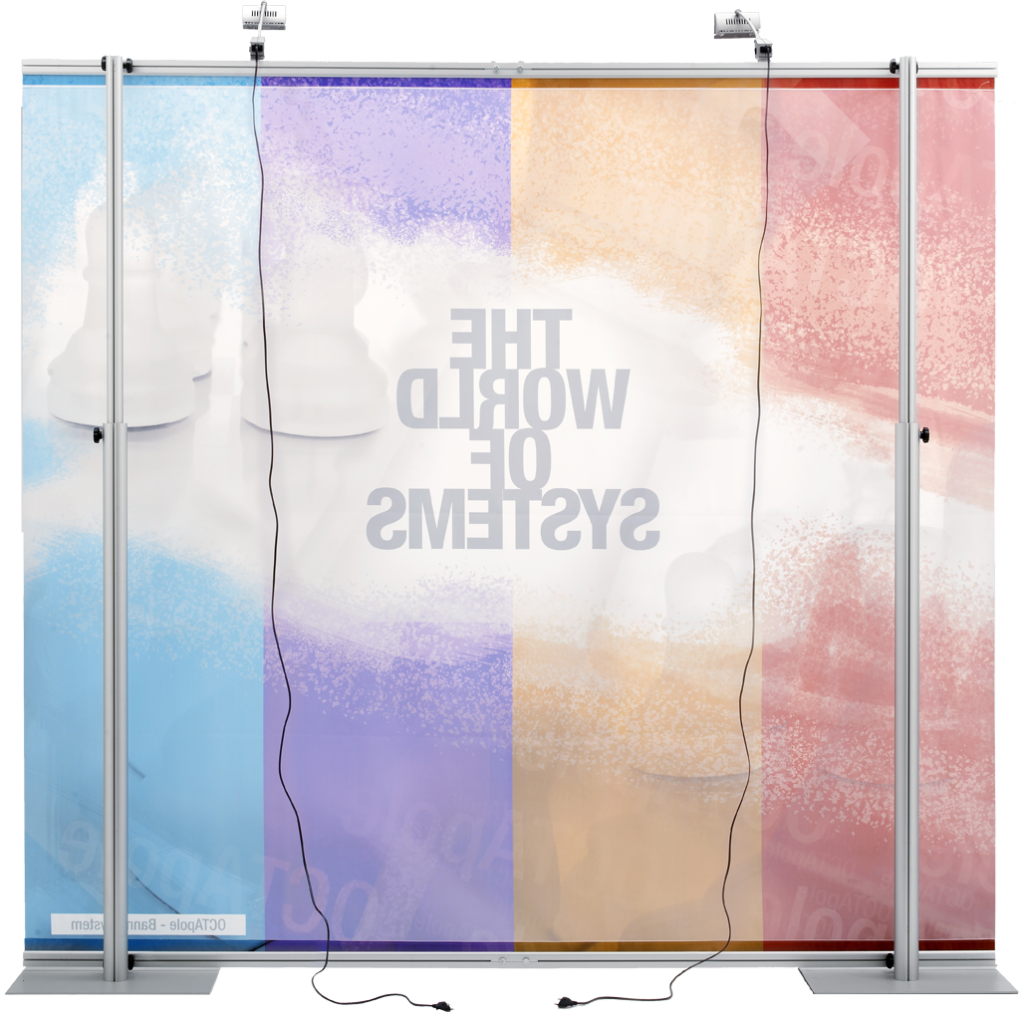 OCTApole Banner-System - Werbedisplay Systeme - Banner-Systeme
